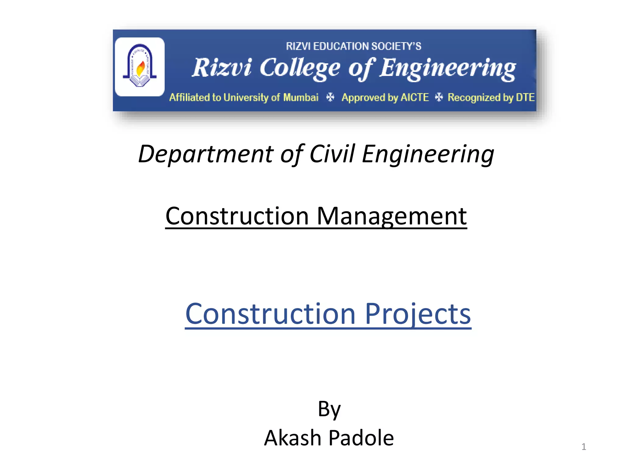 02 Construction Projects | PDF