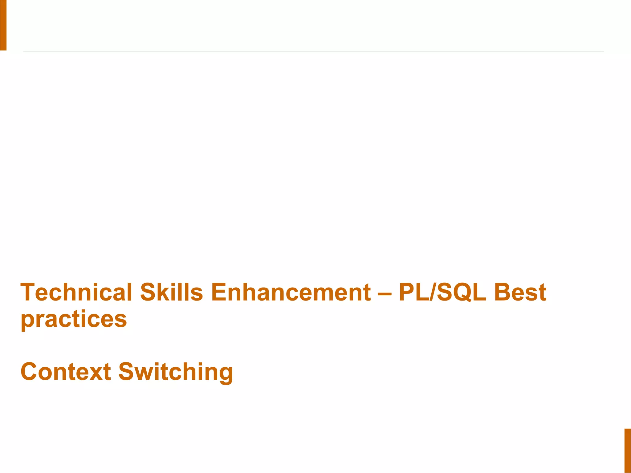 Oracle - SQL-PL/SQL context switching | PPT