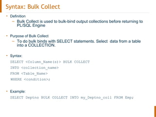 Oracle - SQL-PL/SQL context switching | PPT