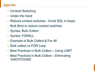 Oracle - SQL-PL/SQL context switching | PPT