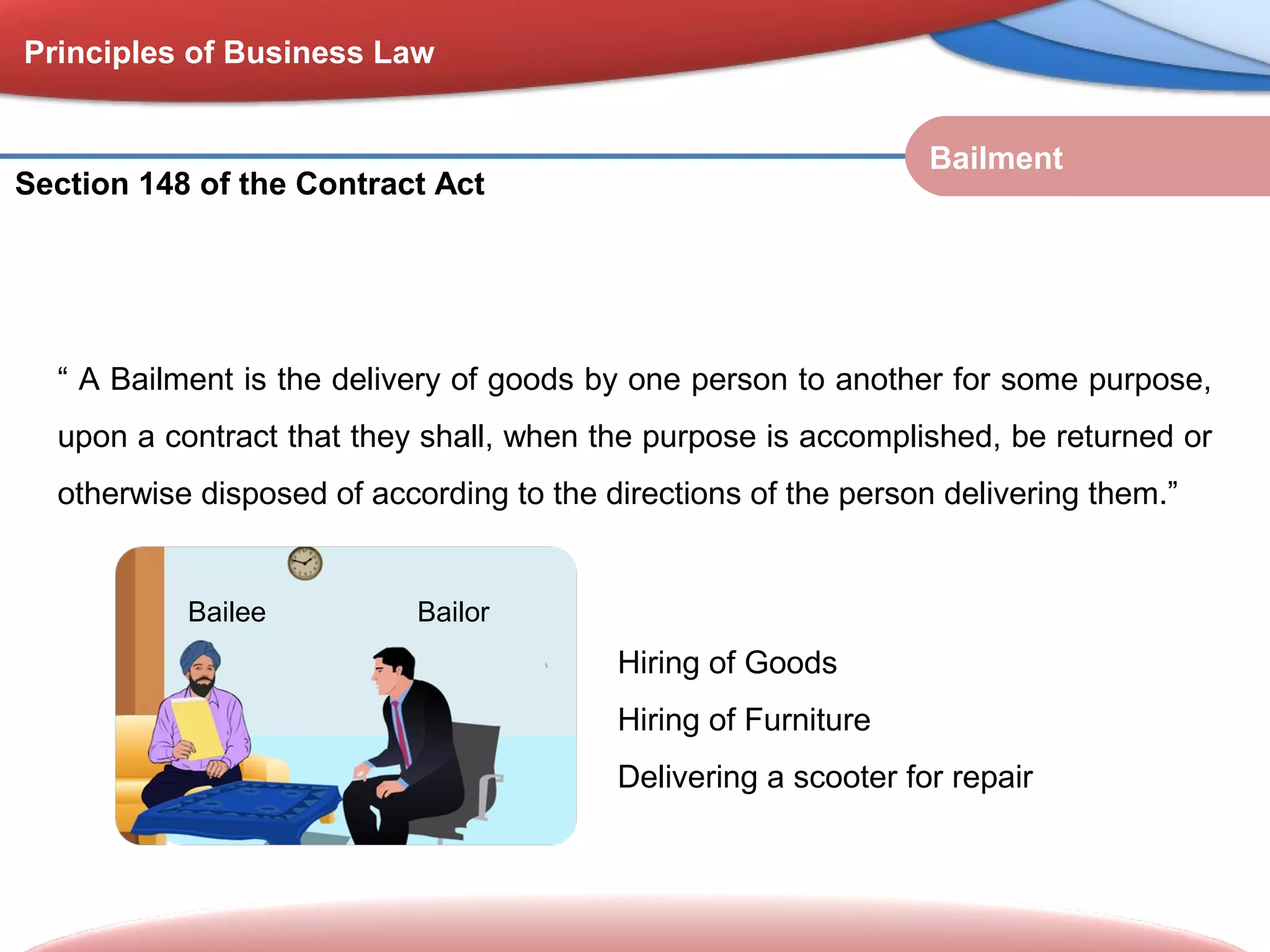 02 contracts of bailment | PPT