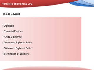 02 contracts of bailment | PPT
