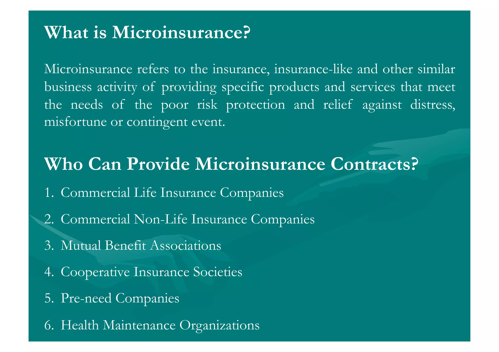 Microinsurance Regulatory Framework | PDF