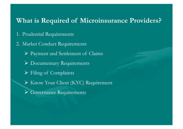 Microinsurance Regulatory Framework | PDF | Life Insurance | Insurance
