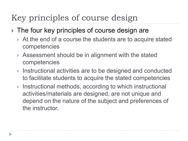 02 course design analysis phase | PPTX