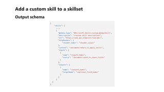 02 Create a custom skill for Azure AI Search.pptx