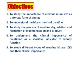 02 Creatine_metabolism 2011 biochemistry | PPT