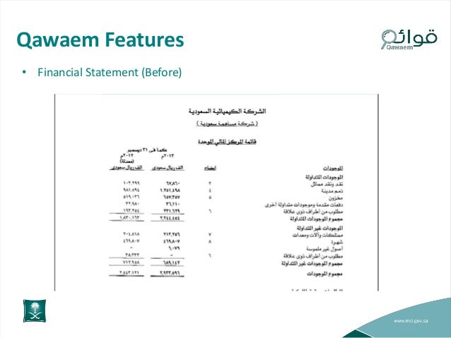 Using XBRL to deposit financial statements in Saudi Arabia