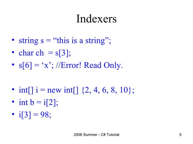 02 C Sharptutorial Ppt