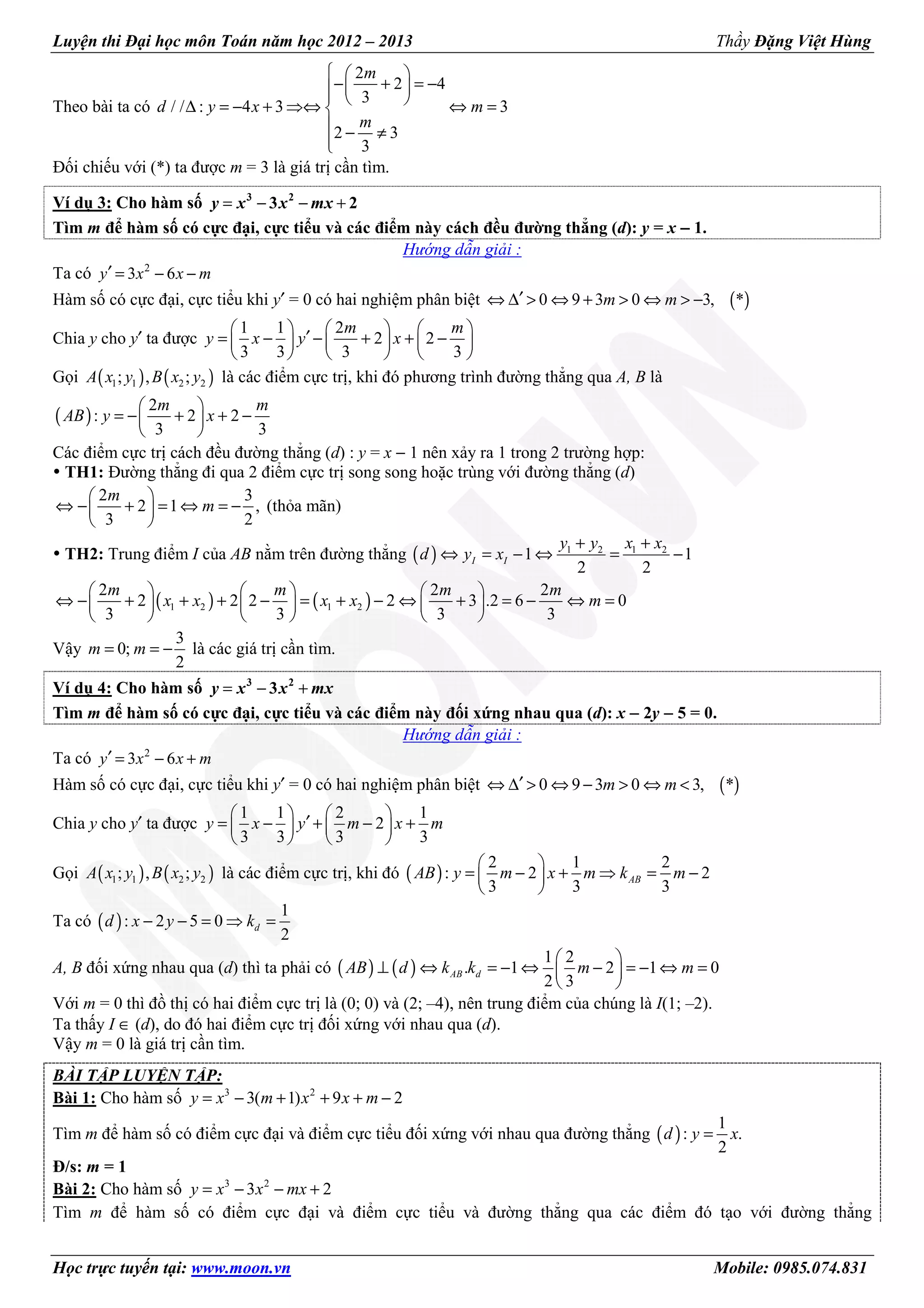 02 cuc tri ham bac ba tl tham khao | PDF