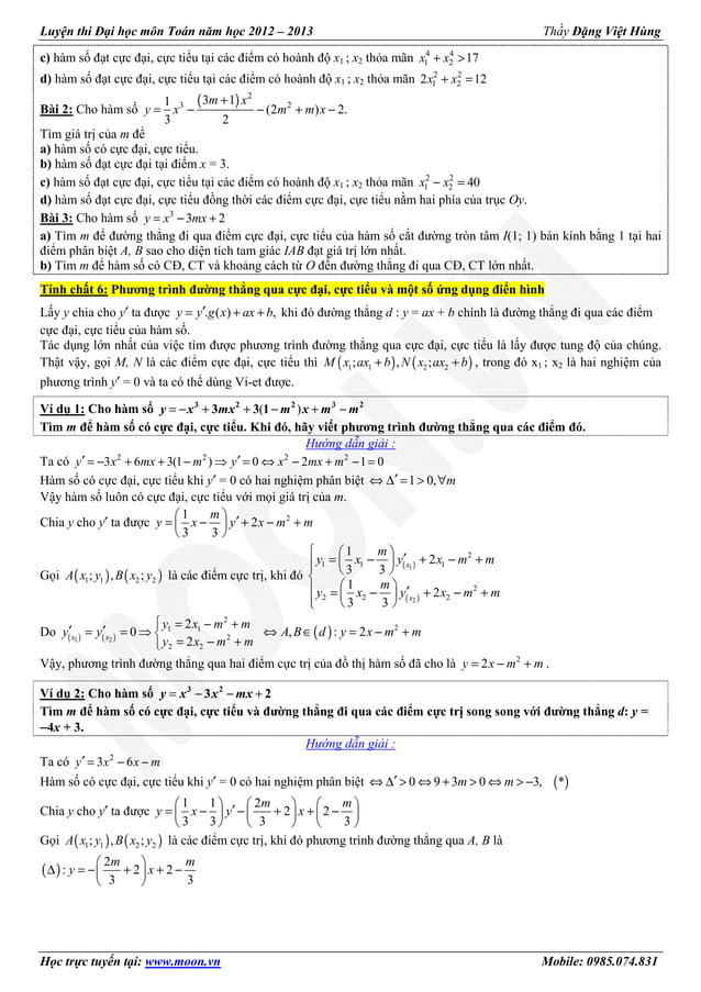 02 cuc tri ham bac ba tl tham khao | PDF