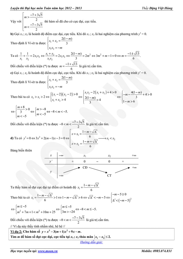 02 cuc tri ham bac ba tl tham khao | PDF