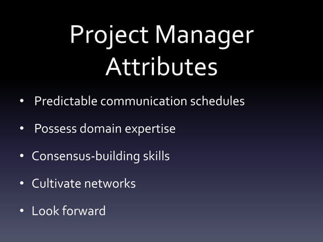 Presentation_Project Manager | PPT