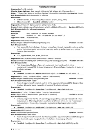 Yogesh_Pingle Resume | PDF
