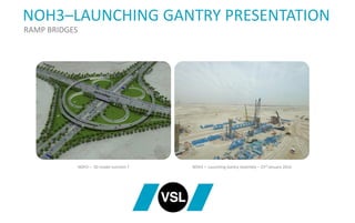 NOH3 Launching Girder Assembly and Erection VSL | PDF