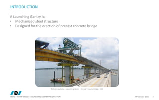NOH3 Launching Girder Assembly and Erection VSL | PDF