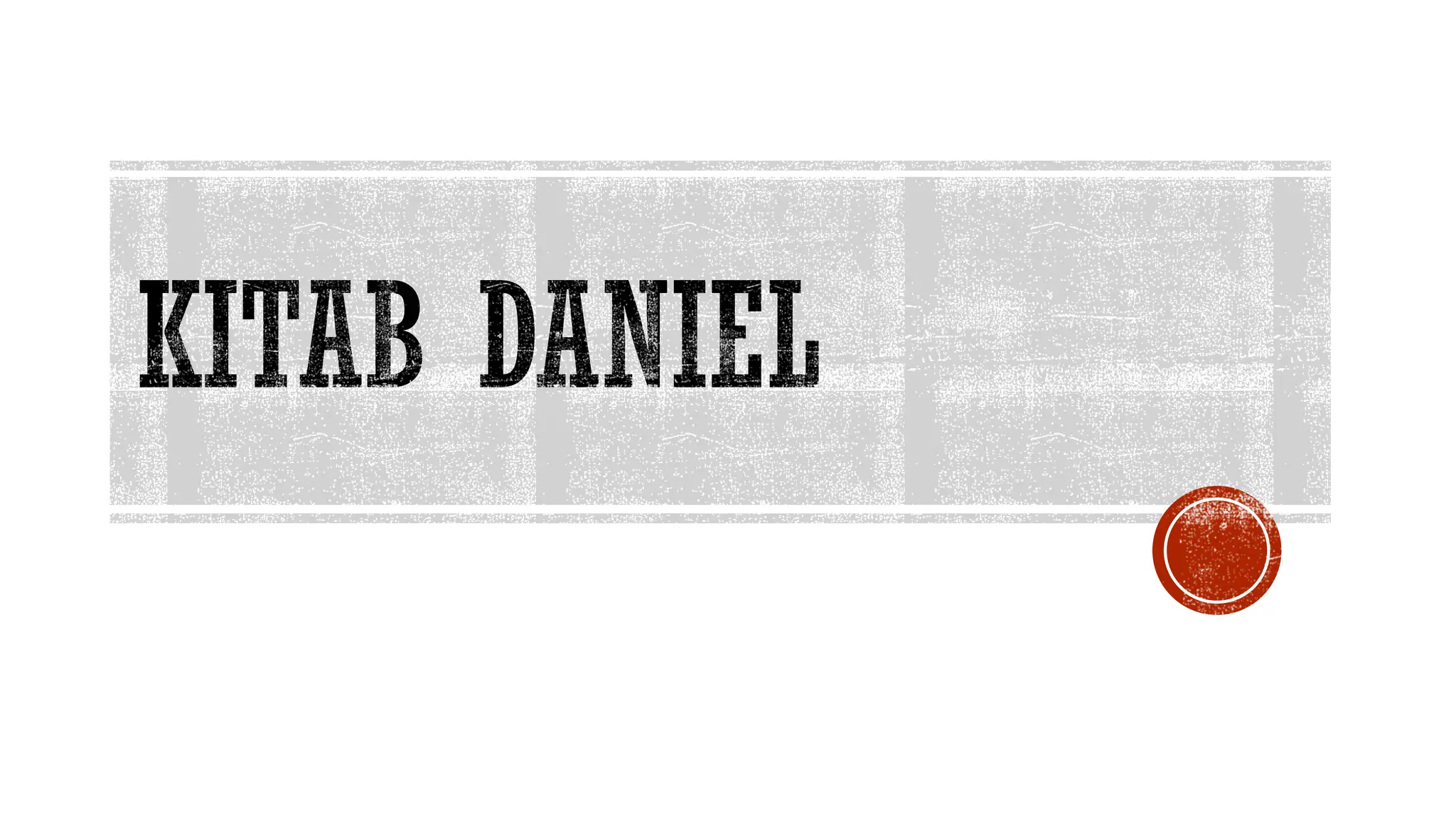 Daniel di Gua Singa _Pengajaran tentang kitab Daniel - Katolik | PDF