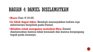 Daniel di Gua Singa _Pengajaran tentang kitab Daniel - Katolik | PDF