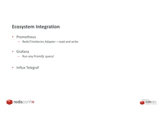 Redis TimeSeries: Danni Moiseyev, Pieter Cailliau | PPT