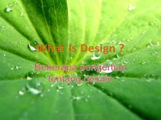 02 Dasar-dasar Desain | PPSX