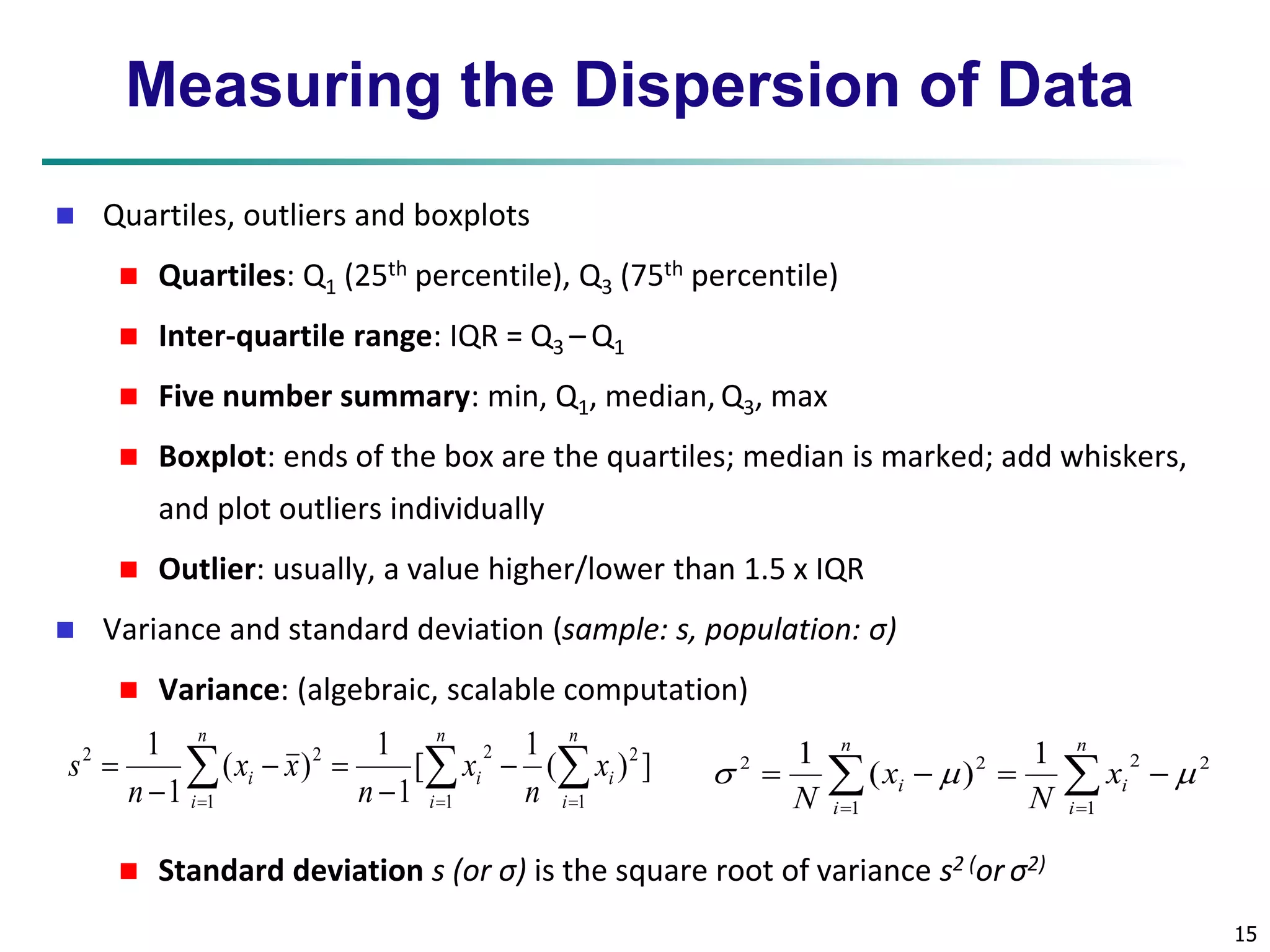 Data mining :Concepts and Techniques Chapter 2, data | PPT