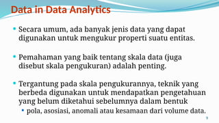 Jenis, Tipe dan Kategori Data dalam Analisis Data | PPTX