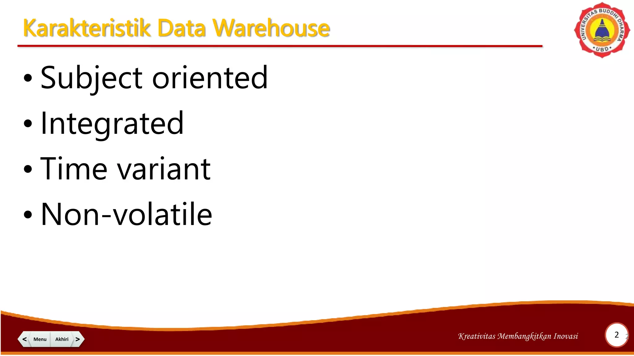 02 Data Warehouse Pptx