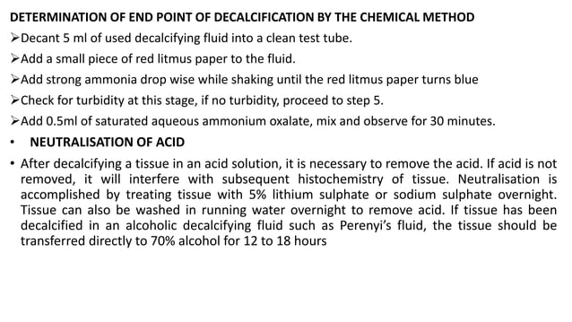 02 DECALCIFICATION AND TESTING FOR END POINT OF DECALCIFICATION.pptx