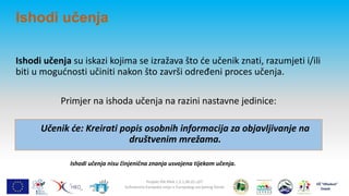 2. radionica - 02 - Definiranje obrazovnih ciljeva, ishoda učenja i ...