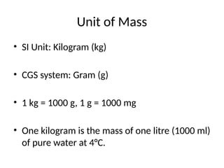 physics_chap1. Physical quantities and measurementspptx | PPTX
