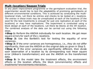 02 designing of experiments and analysis of data in plant genetic ...