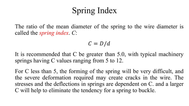 02 Design of Springs.pptx | Physics | Science