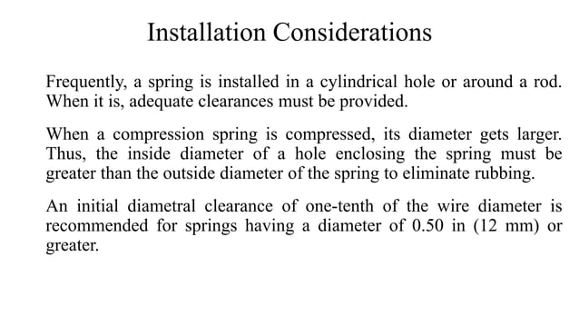 02 Design of Springs.pptx | Physics | Science