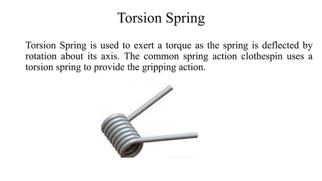 02 Design of Springs.pptx | Physics | Science
