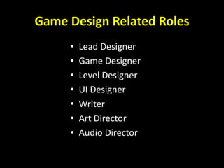 Game Design Process | PPTX