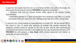 CFLGA - Development Rights Area Indicators .pptx