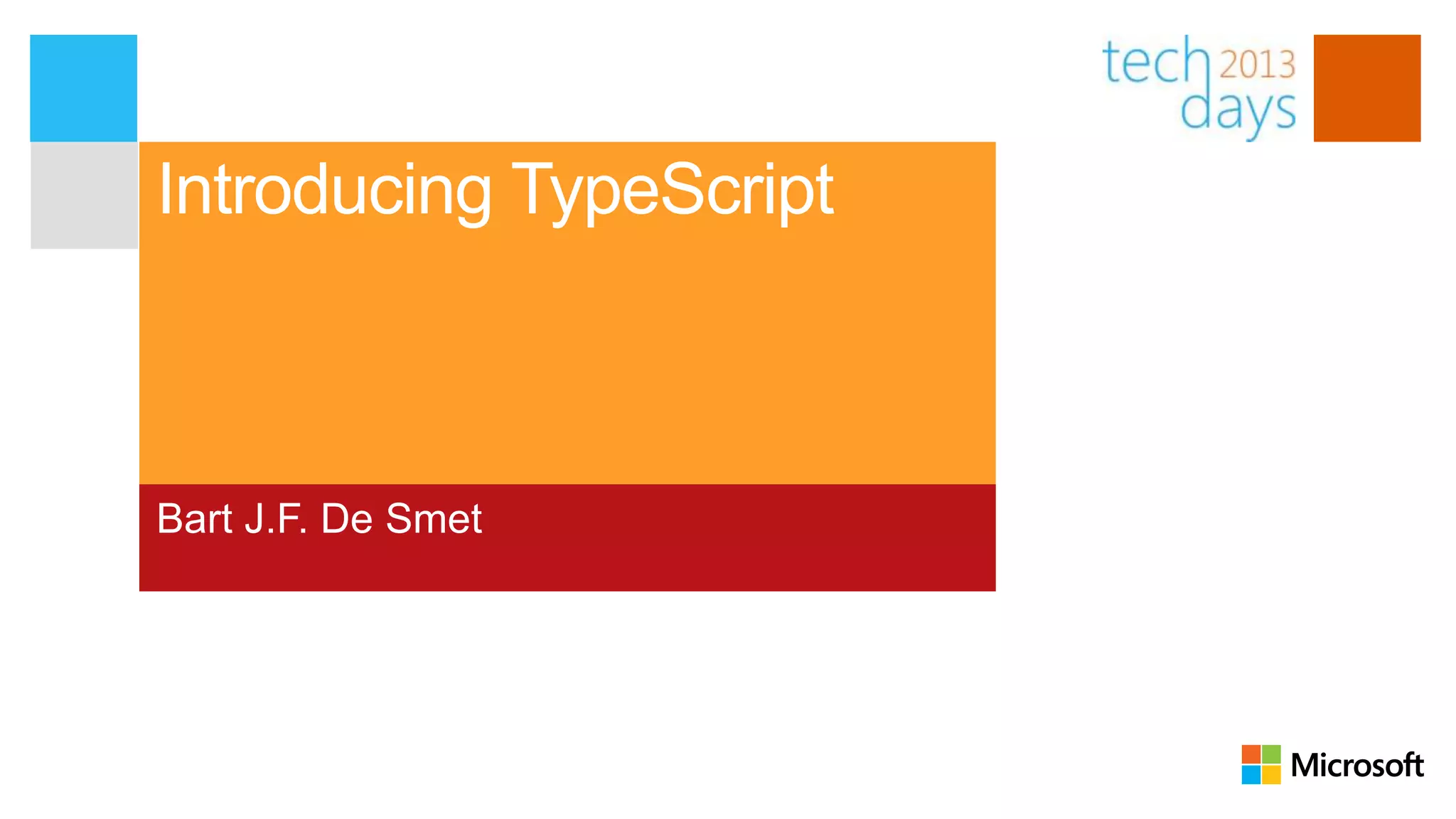 Introducing TypeScript | PPT Introducing TypeScript | PPT