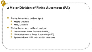 Deterministic Finite Automata (DFA) Lecture | PDF