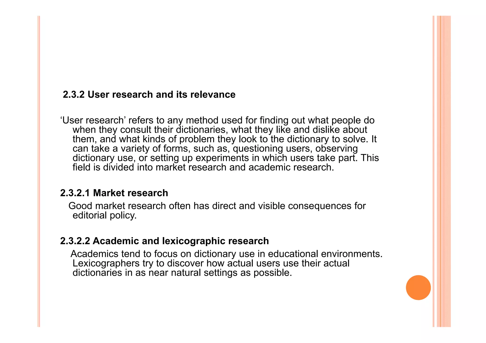 dictionary types and dictionary users | PDF