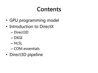 02 direct3 d_pipeline | PDF | Graphics Software | Computer Software and ...