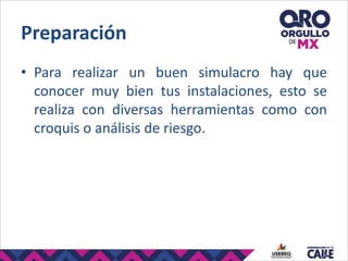 02_Diseño de Simulacros y Evacuación UIPC.ppt