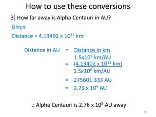 02 distances and scaling | PPTX