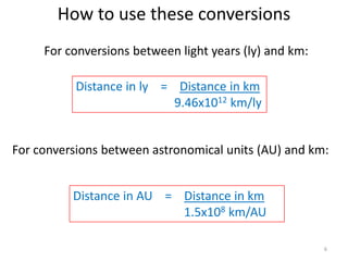 02 distances and scaling | PPTX