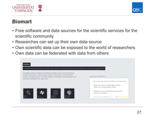 Data management for Quantitative Biology -Basics and challenges in ...