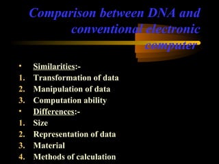 02 dna computers | PPT