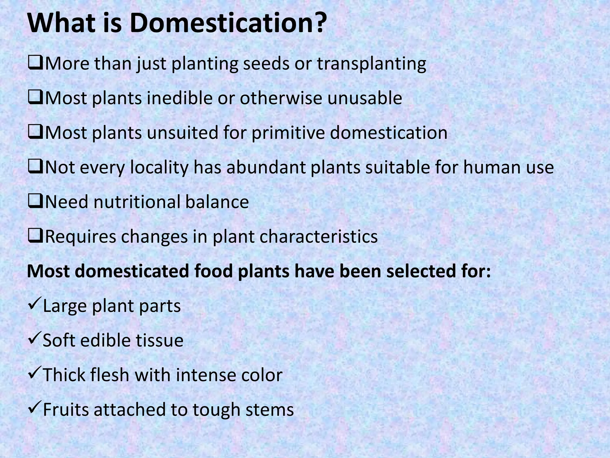 02 domestication | PDF