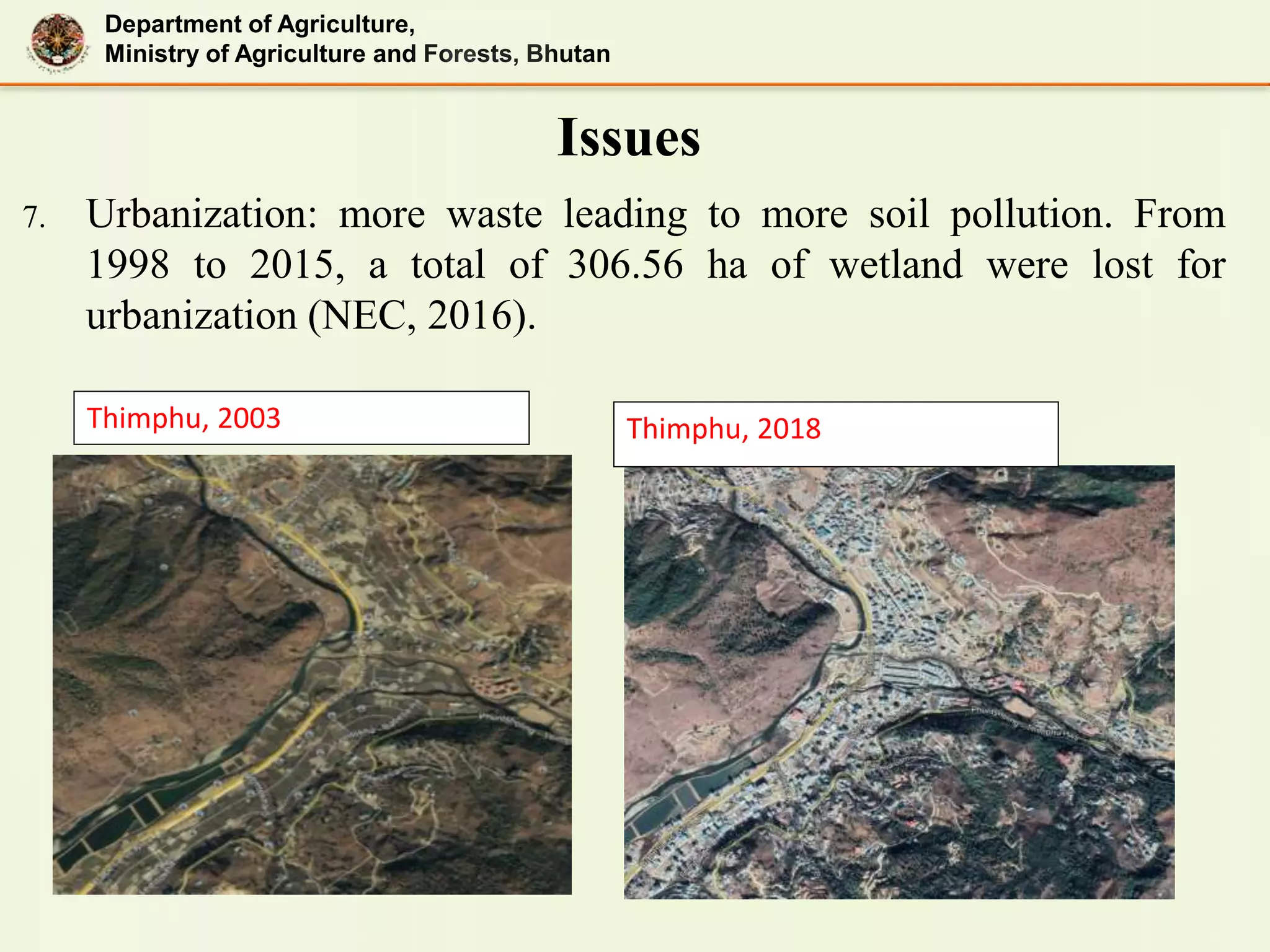 Soil and Plant Health in Bhutan | PPTX