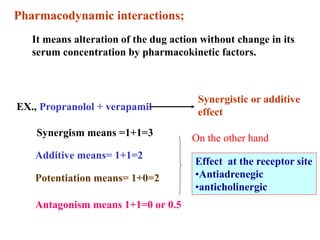 02 Drug interactions in pharmacology.ppt | Digestive Disorders ...