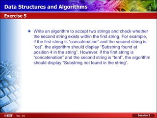 02 ds and algorithm session_02 | PPT