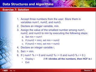 02 ds and algorithm session_02 | PPT